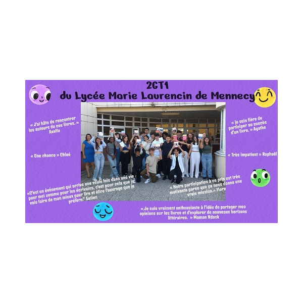 Lycée Marie Laurencin à Mennecy - Prix Goncourt des Lycéens 2025